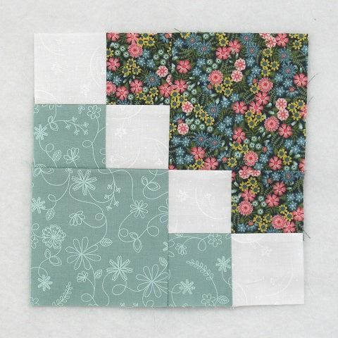 Double Four Patch Quilt Block