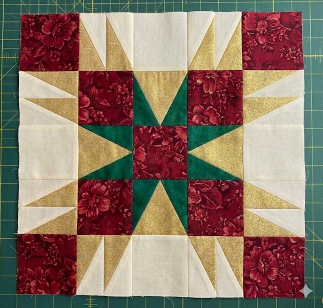 Constellation Quilt Block - Pattern