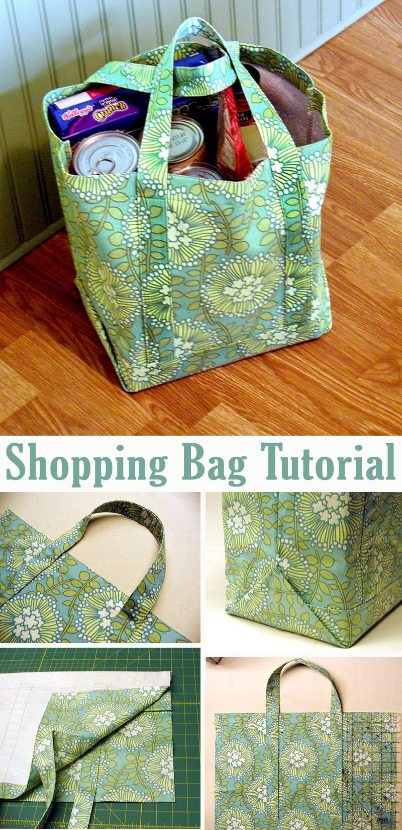 Fat Sack Shopping Bag - Pattern